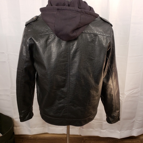 Brave Soul | Jackets & Coats | Brave Soul Black Label Faux Leather ...
